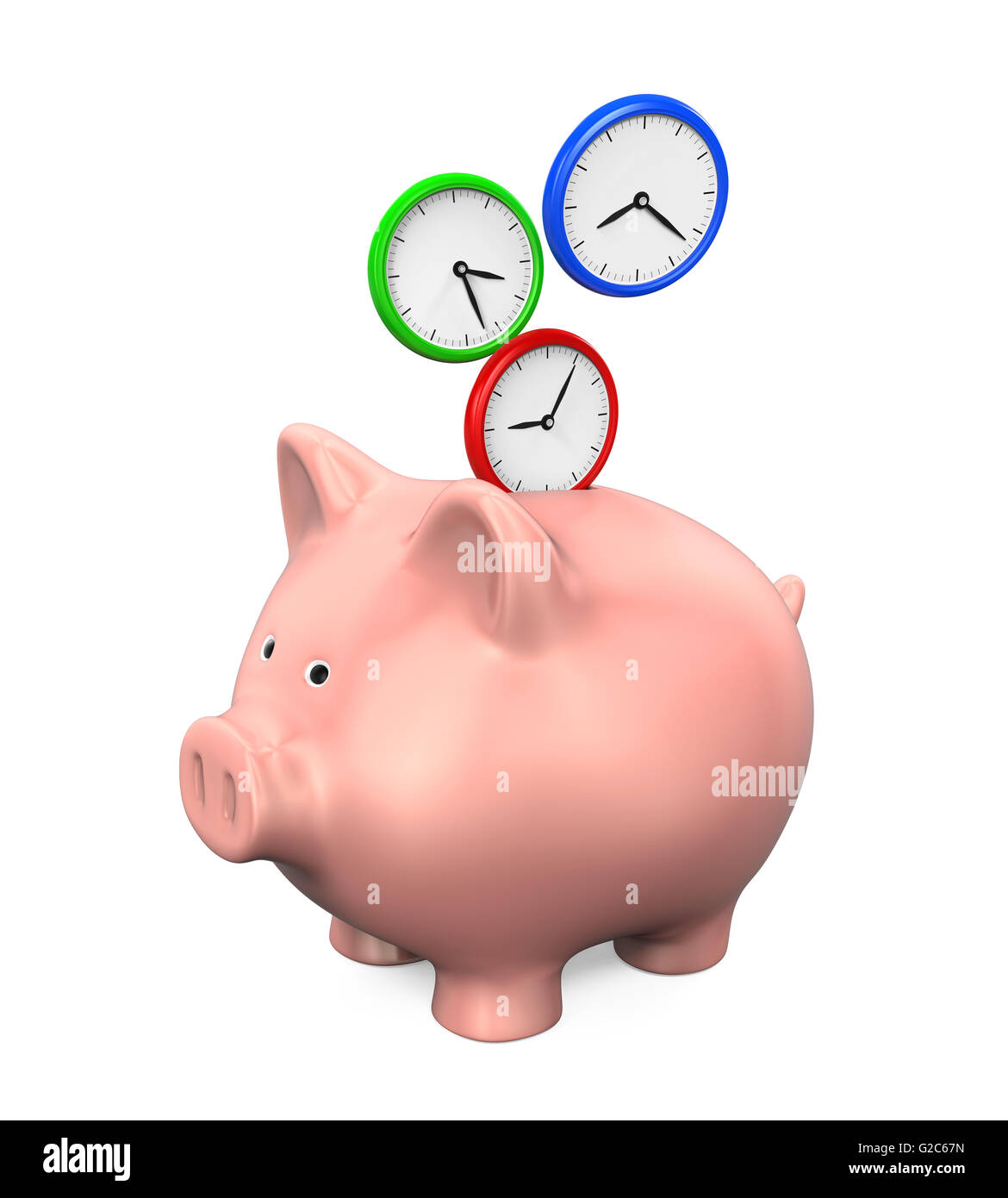 Time Saving Illustration Stock Photo - Alamy