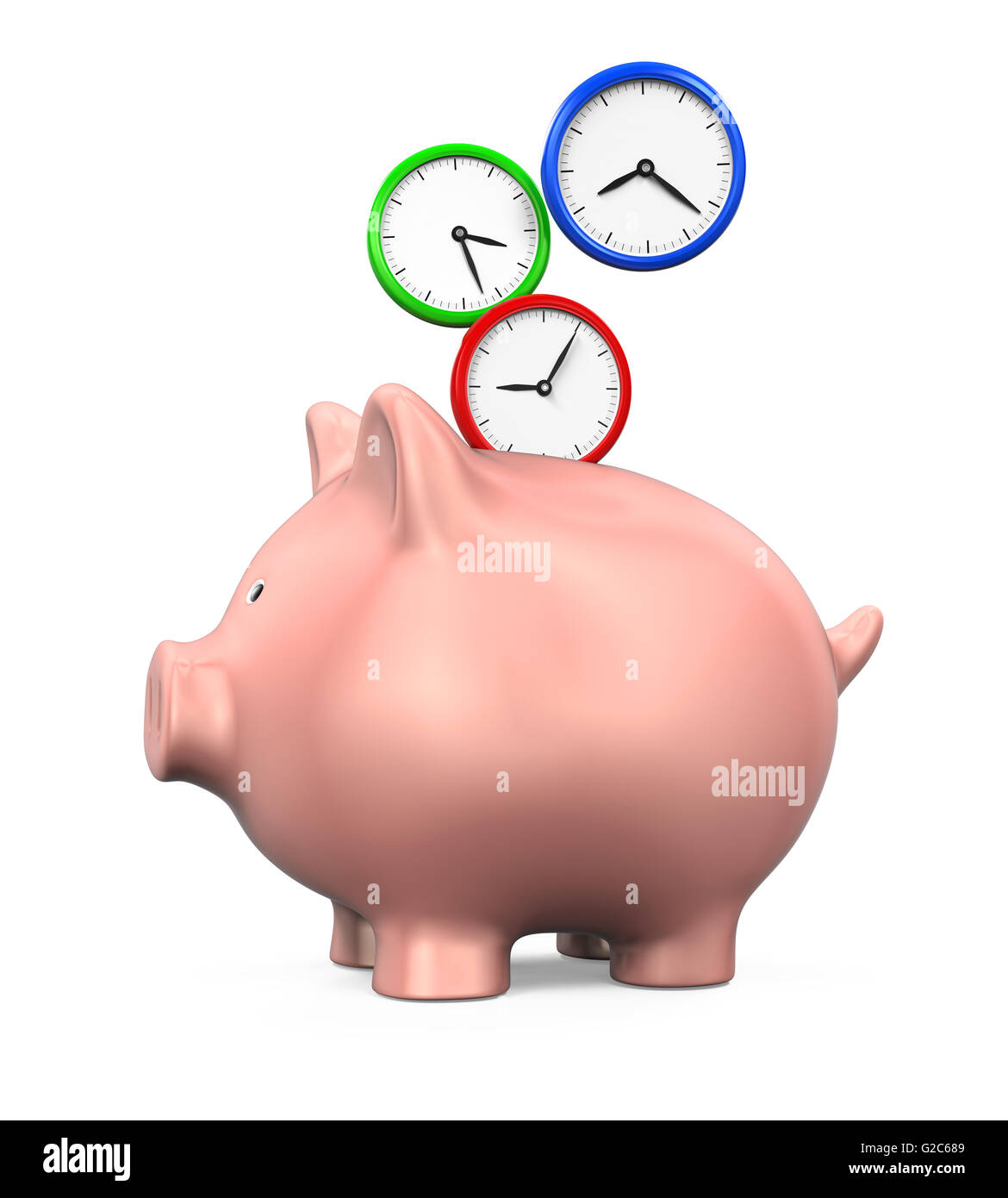 Time Saving Illustration Stock Photo - Alamy