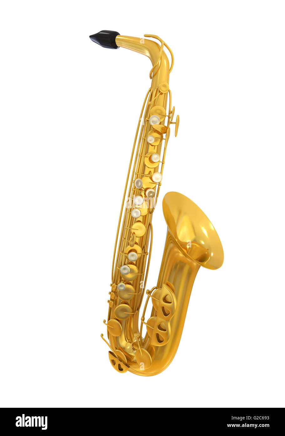 Saxophone music notes Cut Out Stock Images & Pictures - Alamy