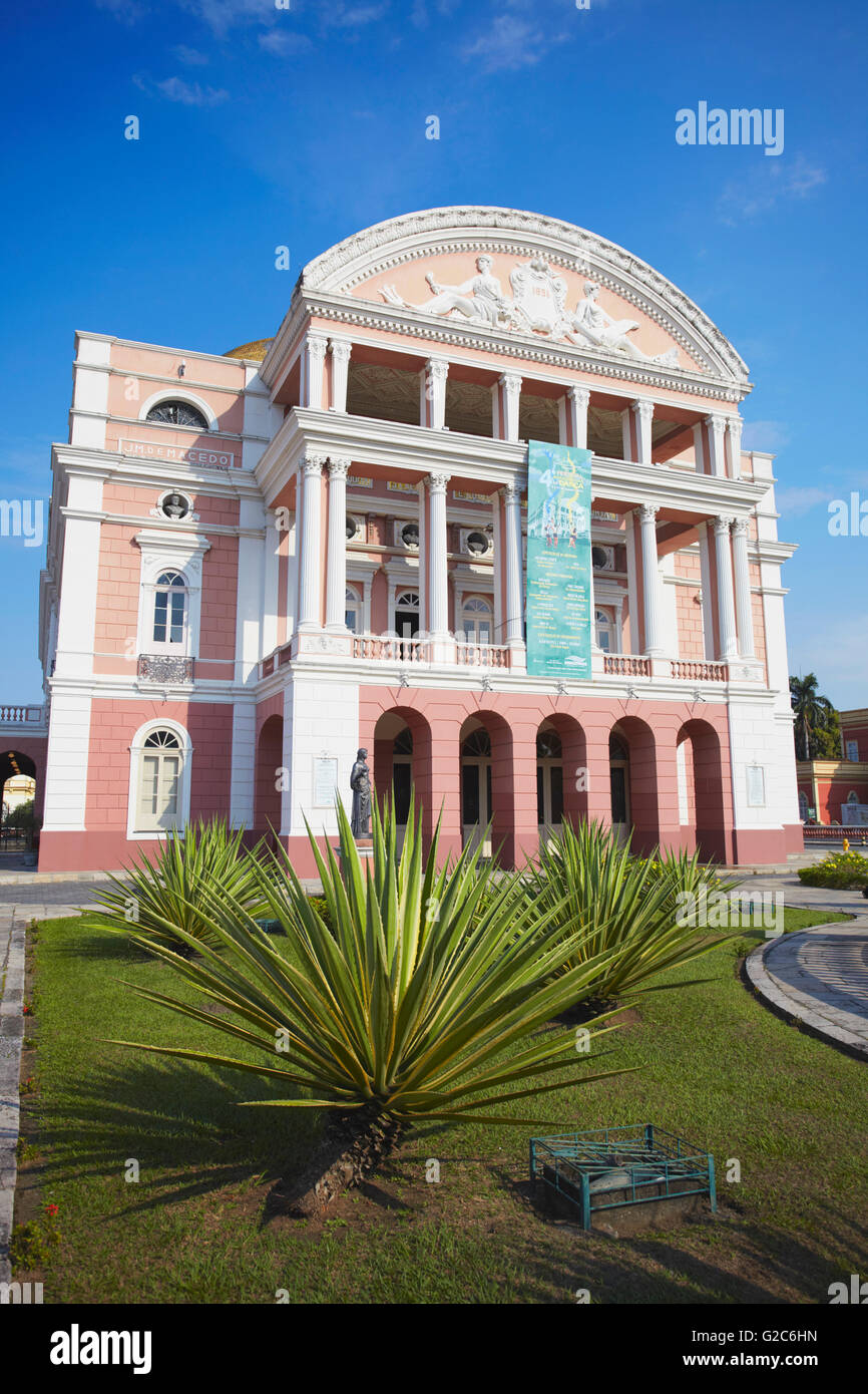 Teatro Amazonas (Opera House), Manaus, Amazonas, Brazil Stock Photo - Alamy
