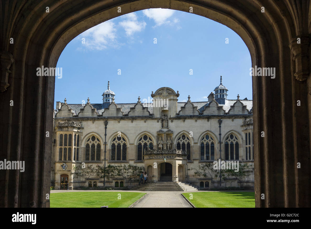 England, Oxford, Oriel college Stock Photo - Alamy