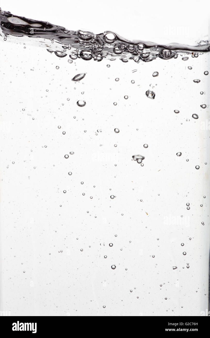 Water splash and bubbles Stock Photo - Alamy