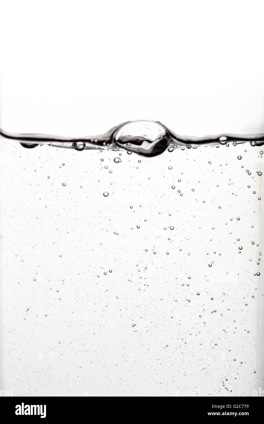 Water splash and bubbles Stock Photo - Alamy