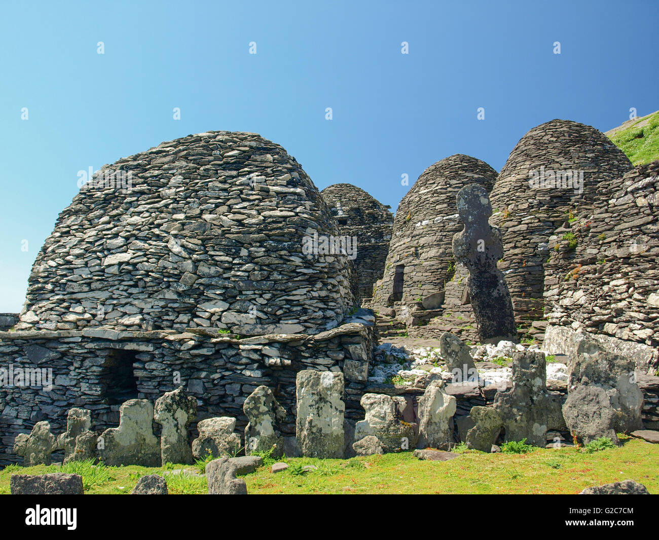 Skellig Michael, UNESCO World Heritage Site, Kerry, Ireland. Star Wars ...