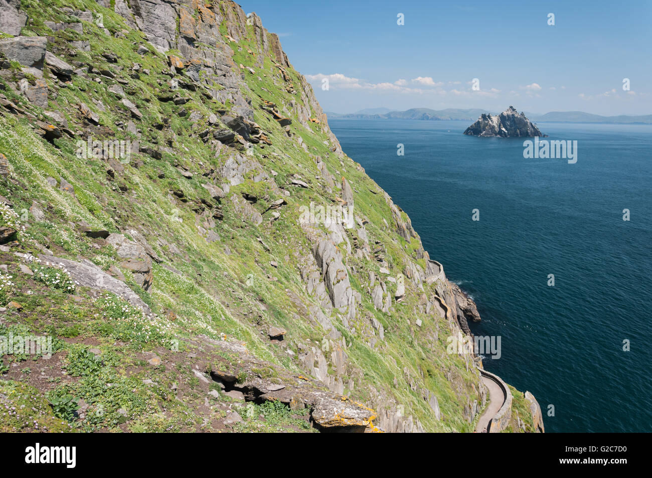Skellig Michael, UNESCO World Heritage Site, Kerry, Ireland. Star Wars ...
