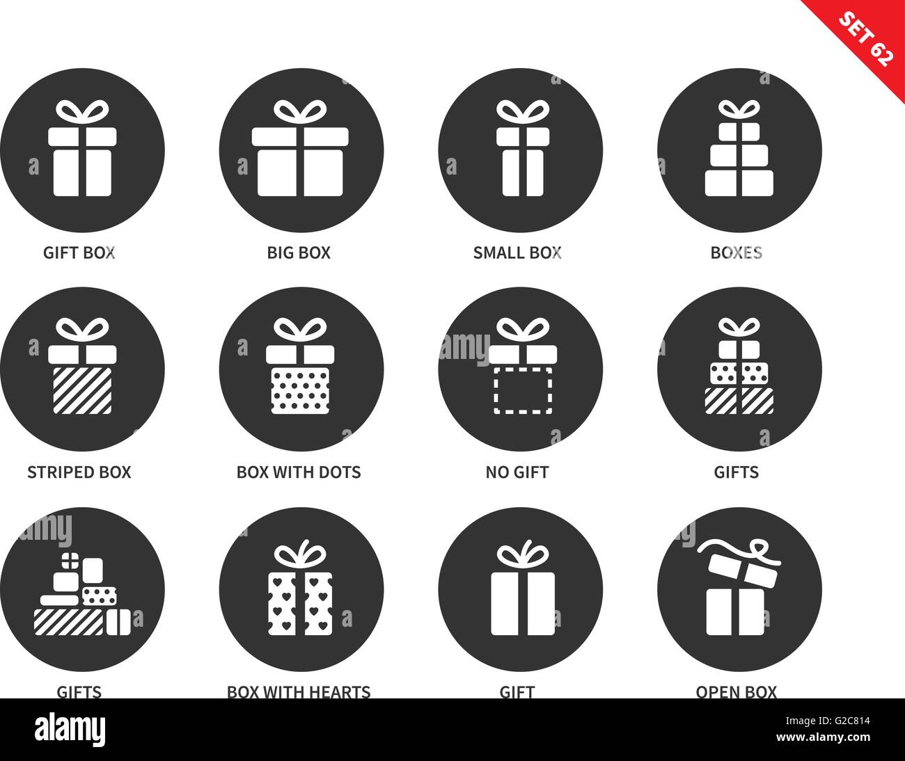 Festive background gifts birthday Stock Vector Images - Alamy