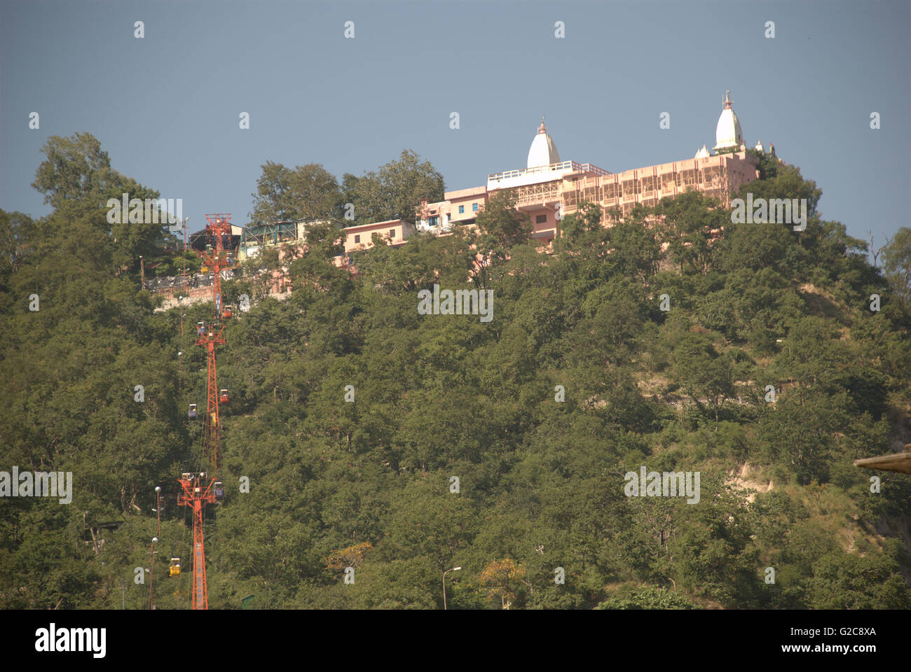 Ropeway to Manasha Temple, Haridwar, Uttarakhand, India Stock Photo - Alamy