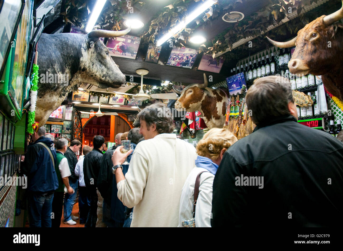 Typical spanish bar hi-res stock photography and images - Alamy