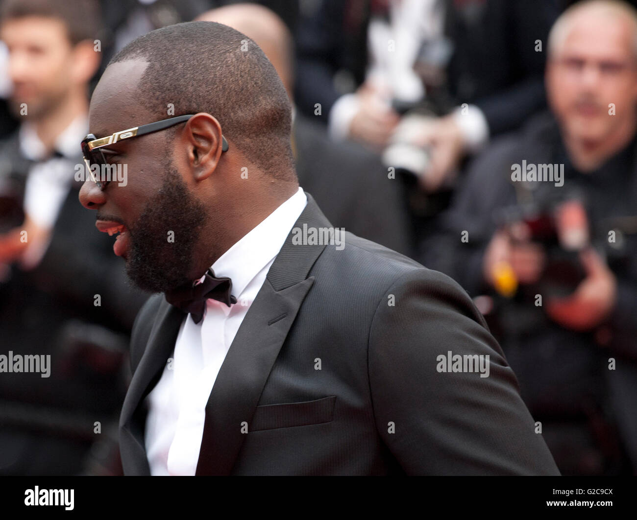 Rapper Maitre Gims at the gala screening for the film The BFG at the ...