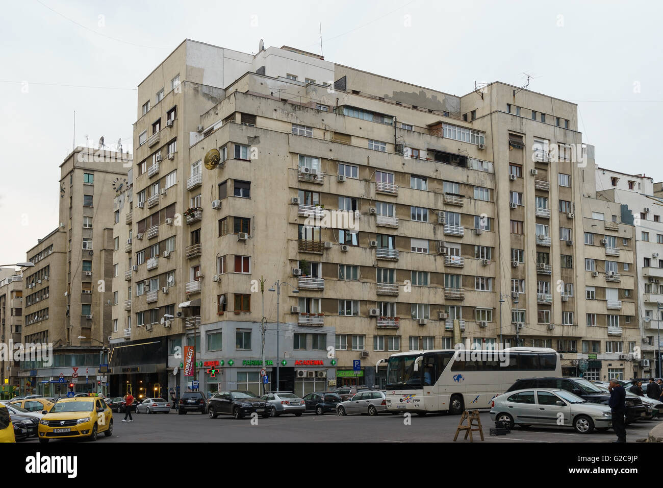 Bucharest city centre, Romania Stock Photo - Alamy