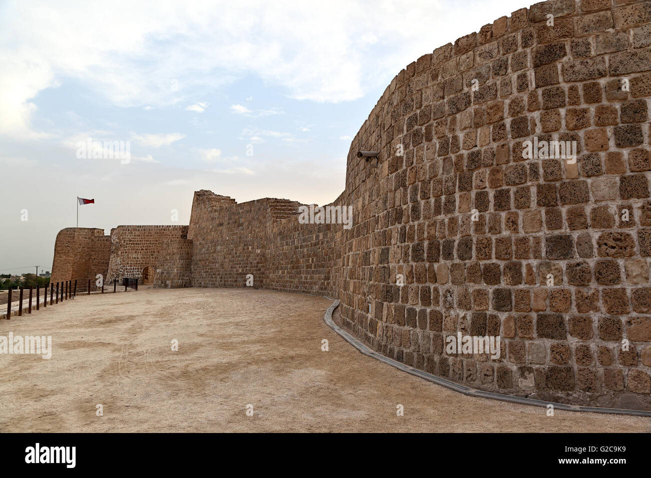 Bahrain Fortress, Manama - Bahrain Stock Photo - Alamy