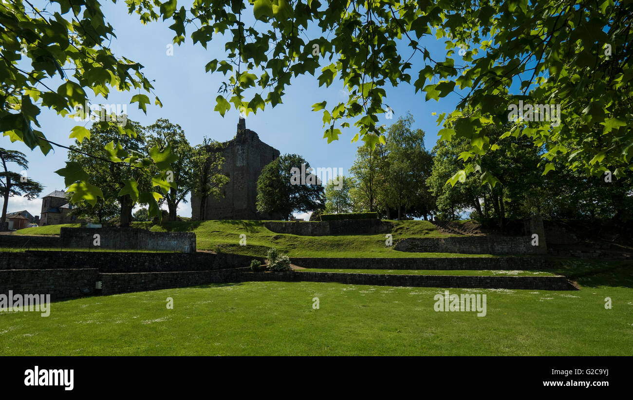 Domfront castle hi-res stock photography and images - Alamy