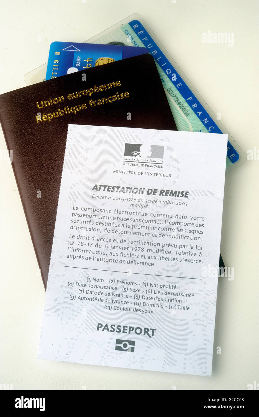 French Biometric Passport
