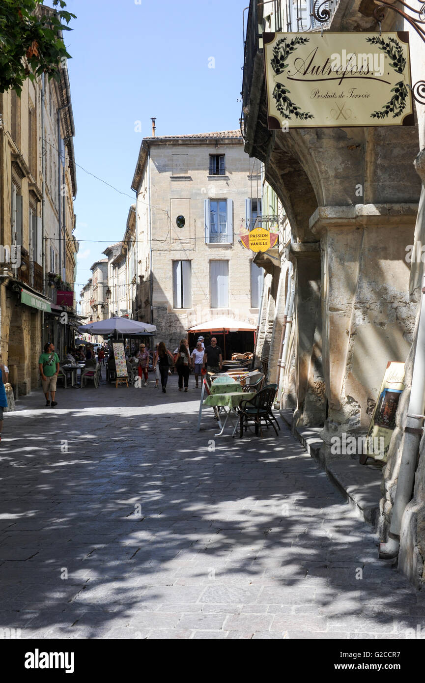 Uzes france hi-res stock photography and images - Alamy