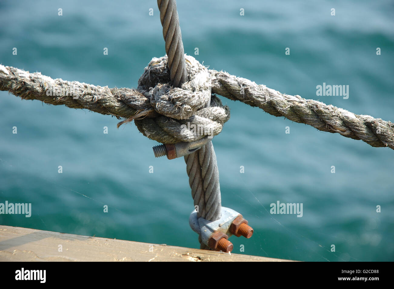 Wire rope connection hi-res stock photography and images - Alamy