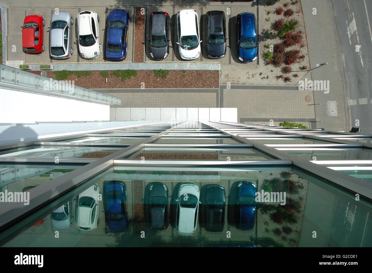 View of car parking building hi-res stock photography and images - Alamy