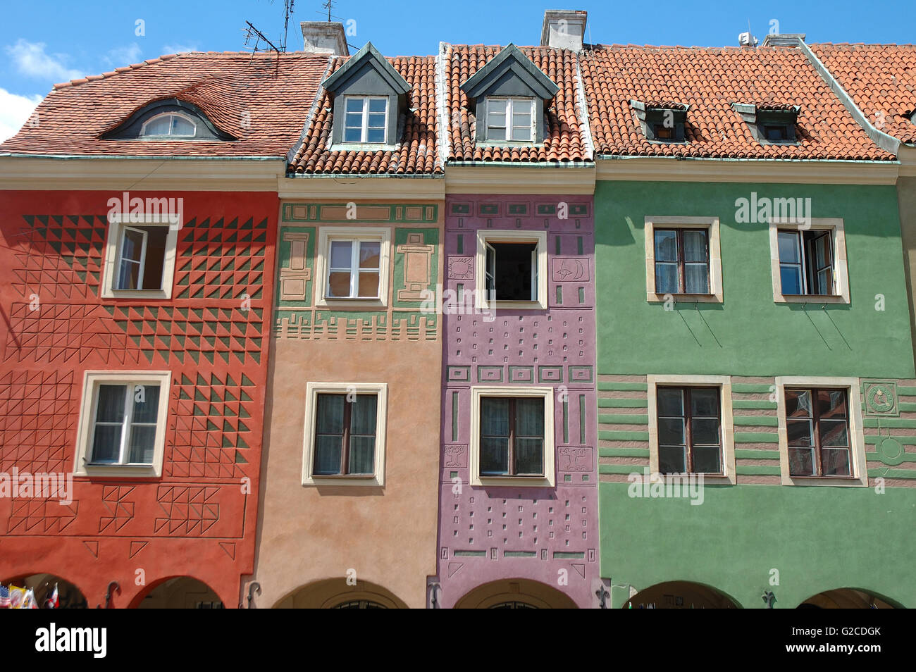 Poznan colourful buildings hi-res stock photography and images - Alamy