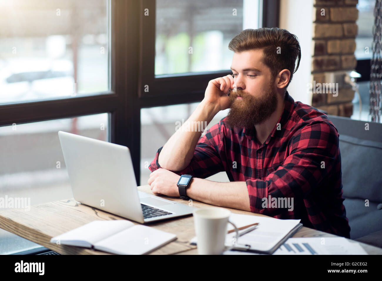 Handsome sit hi-res stock photography and images - Alamy