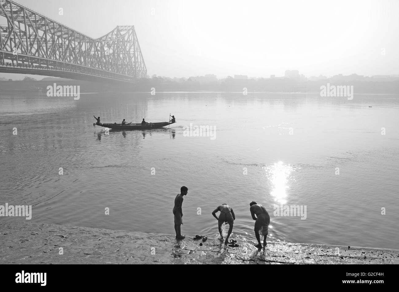 Howrah Black and White Stock Photos & Images - Alamy