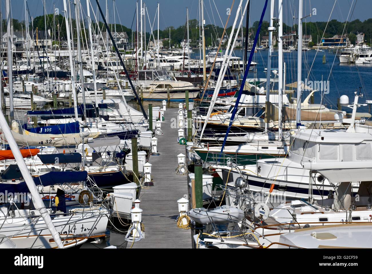 Annapolis sail boat hi-res stock photography and images - Alamy