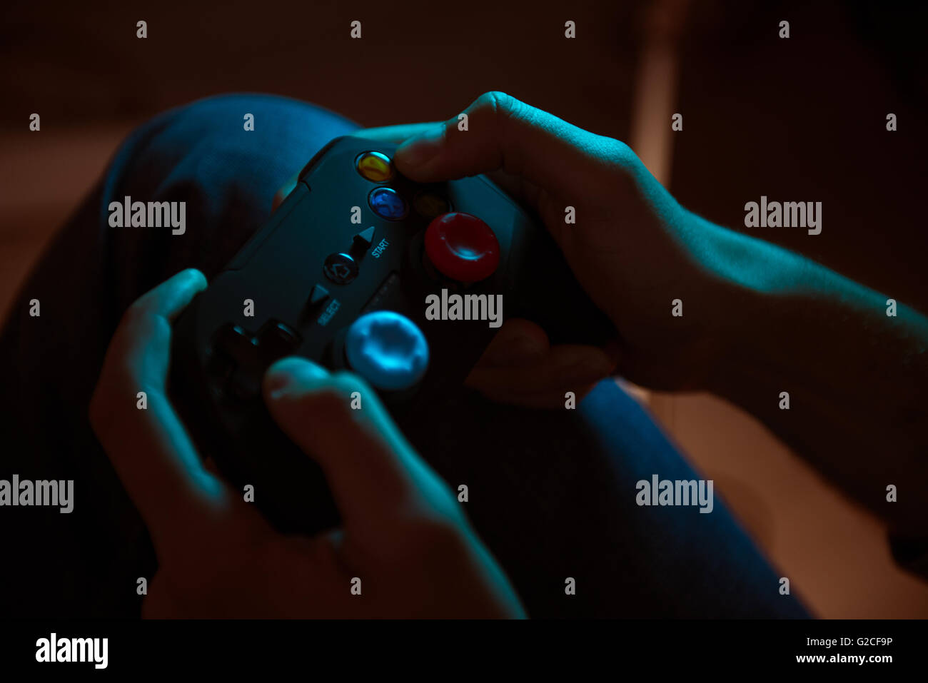 Controller in hands hi-res stock photography and images - Alamy