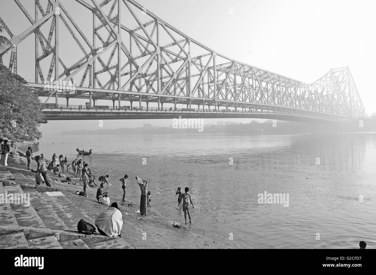 Howrah bridge Black and White Stock Photos & Images - Alamy Howrah bridge Black and White Stock Photos & Images - Alamy