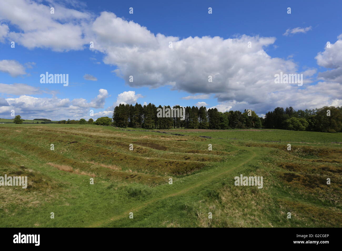 Ardoch roman fort scotland hi-res stock photography and images - Alamy