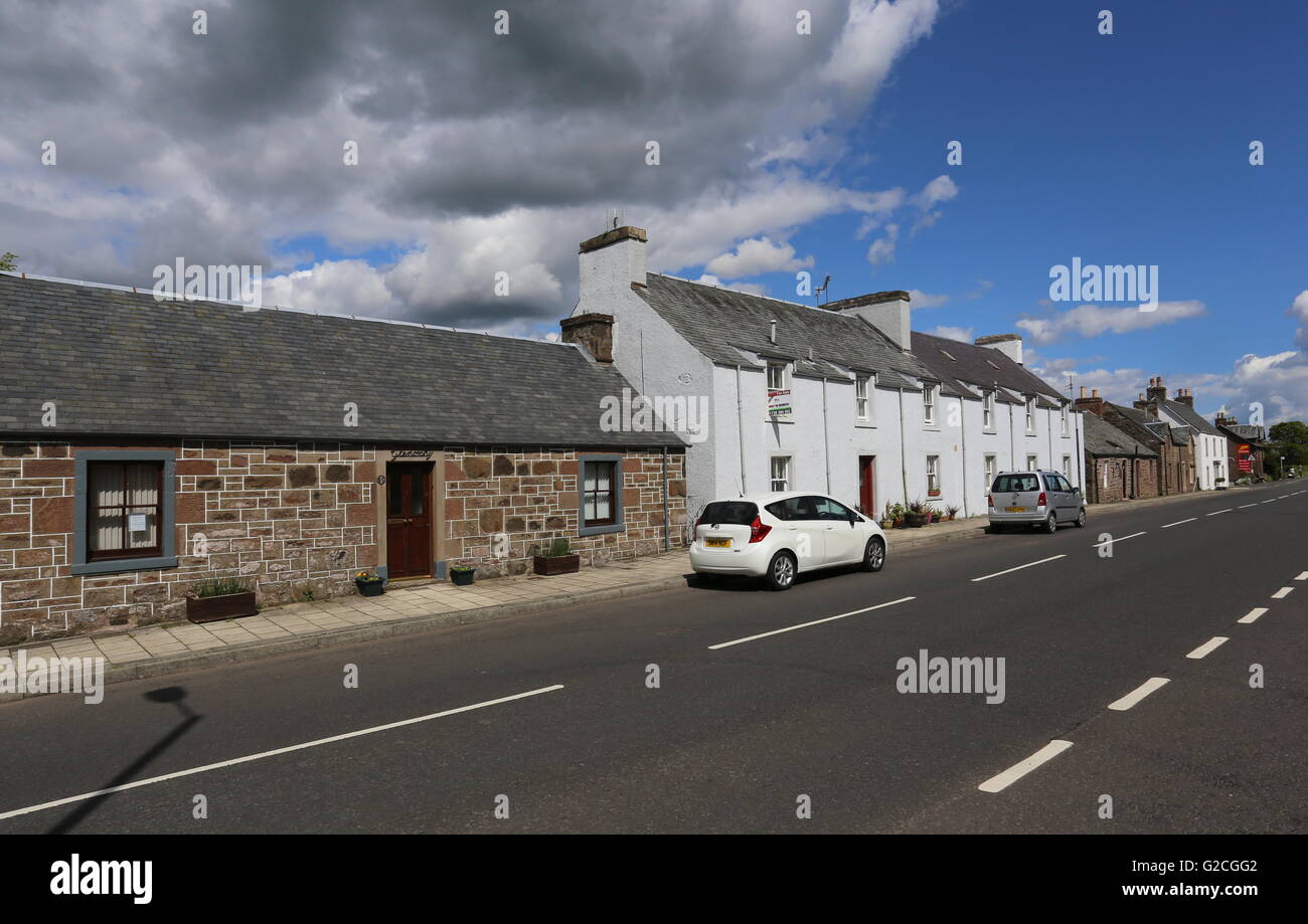 Muthill street scene Scotland May 2016 Stock Photo - Alamy