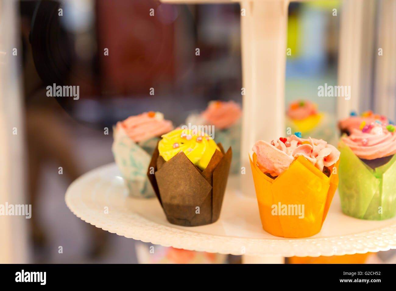 Set of sweet cakes hi-res stock photography and images - Alamy