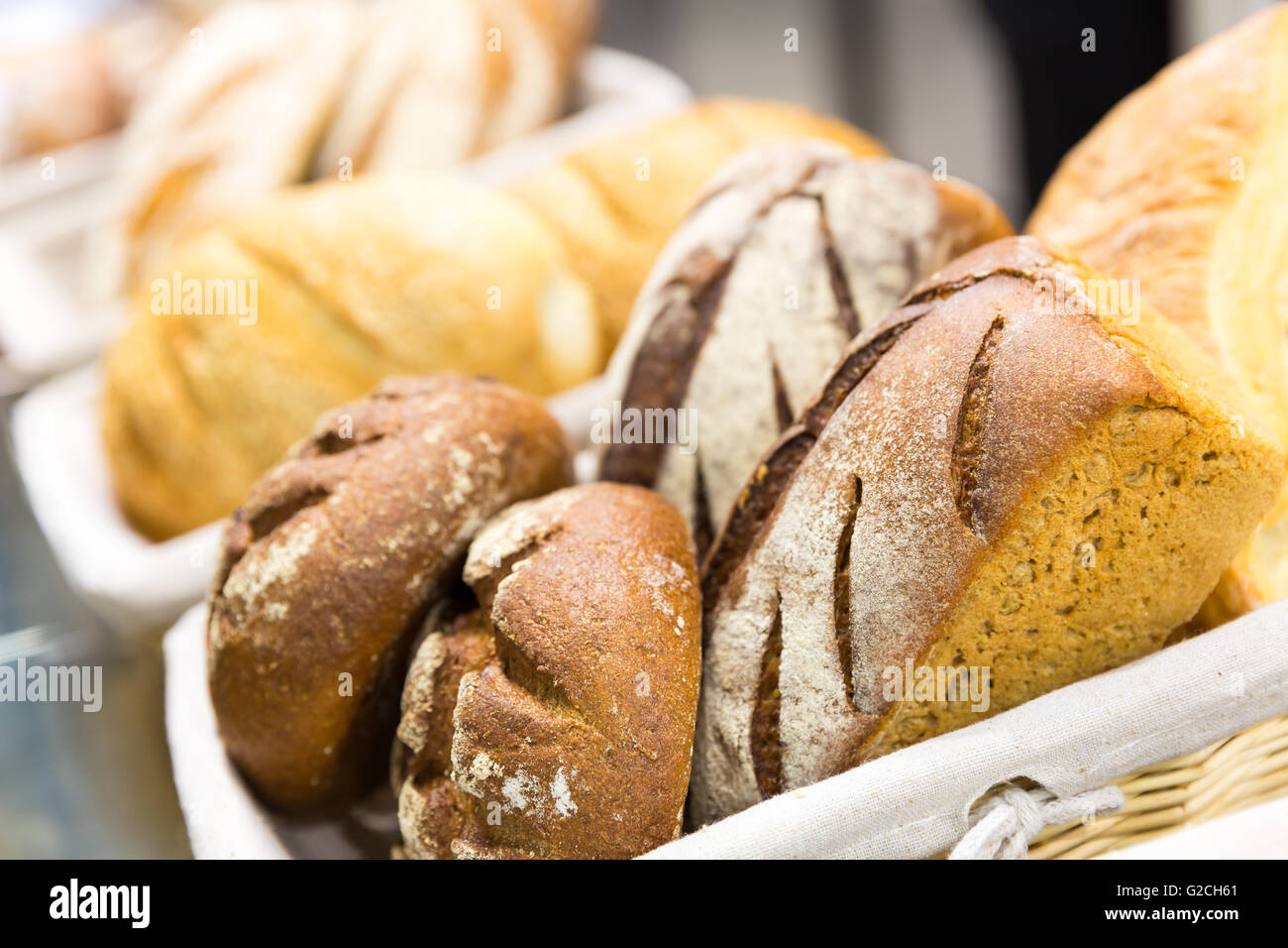Bread loaf meal hi-res stock photography and images - Alamy