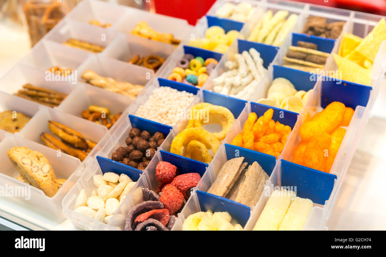 Breakfast fast food snacks hi-res stock photography and images - Alamy