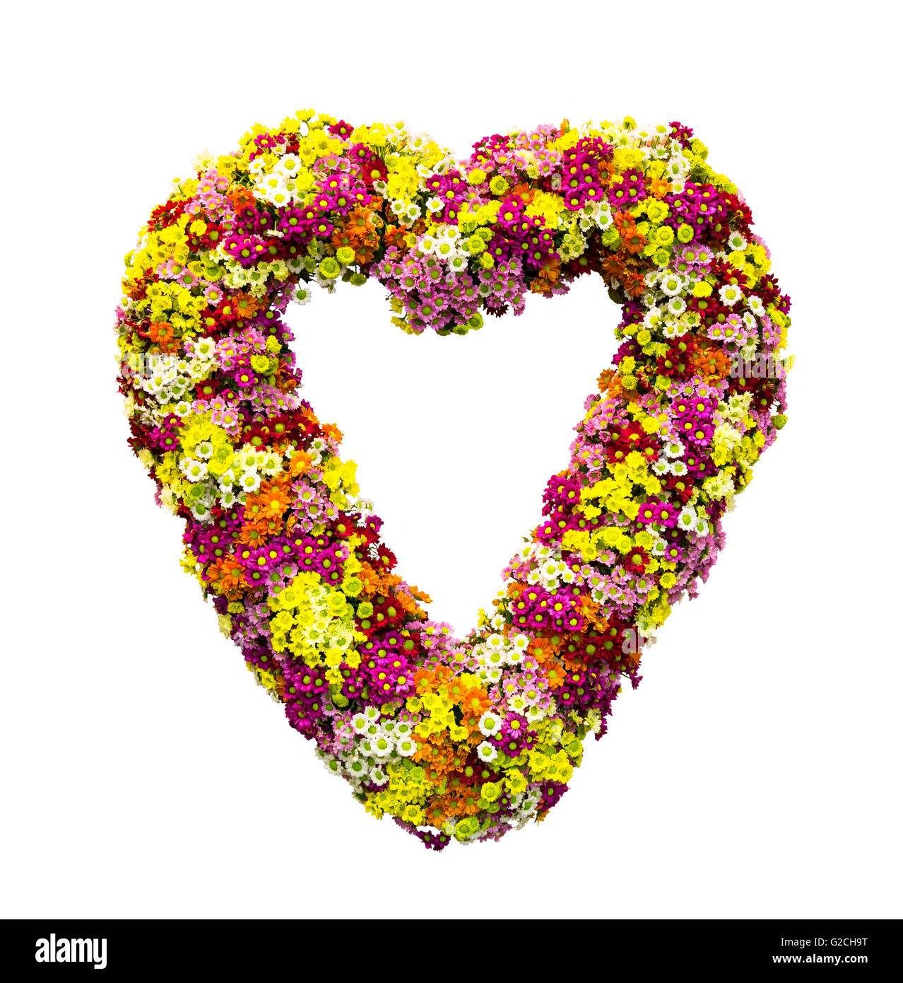 Flower head shape Cut Out Stock Images & Pictures - Alamy