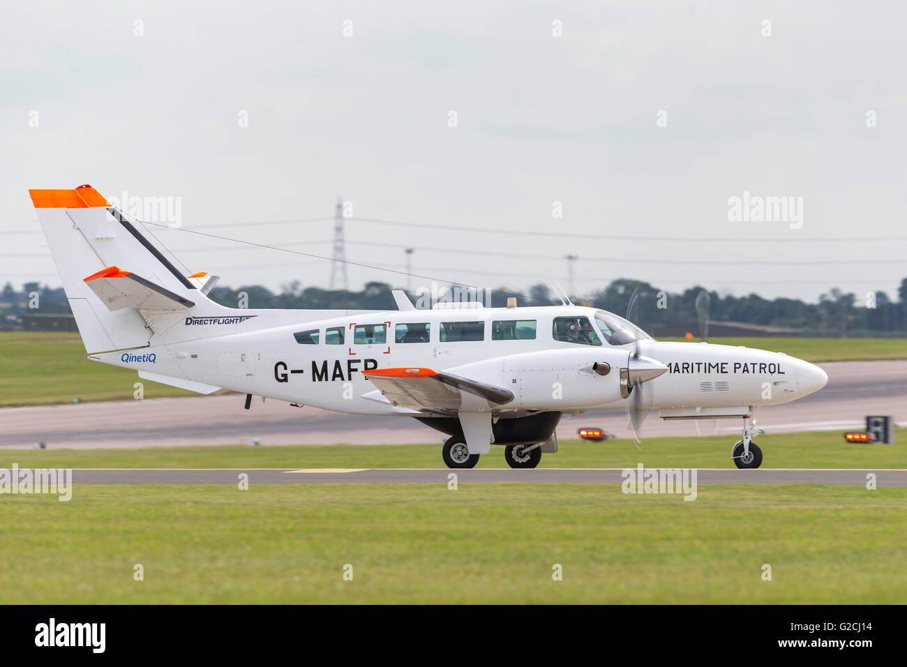 Directflight Cessna 406 (Reims F405) G-MAFB maritime patrol aircraft ...
