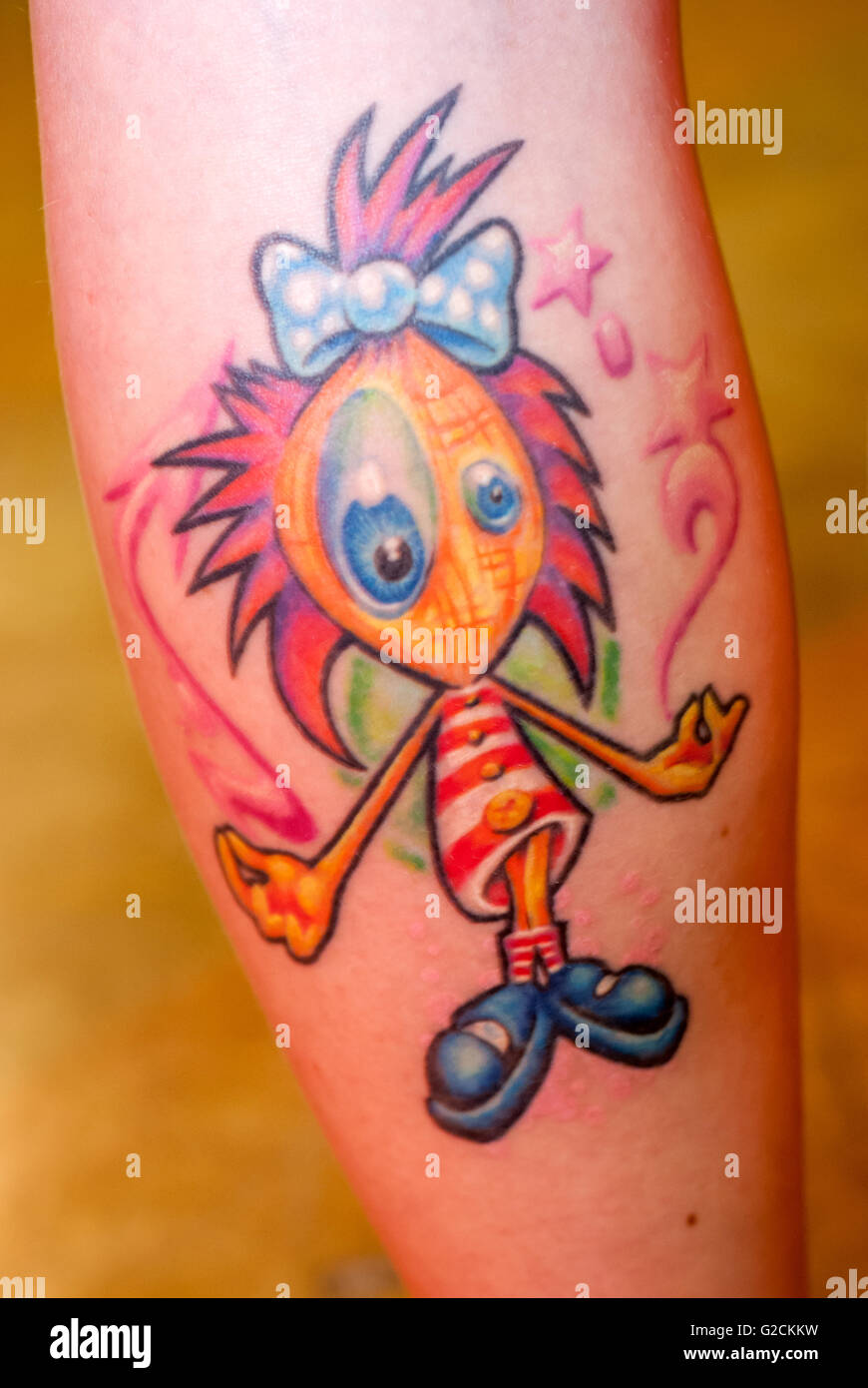 Bournemouth Ink Tattoo Convention, May 29th 2010: Monika Nowak, of ...