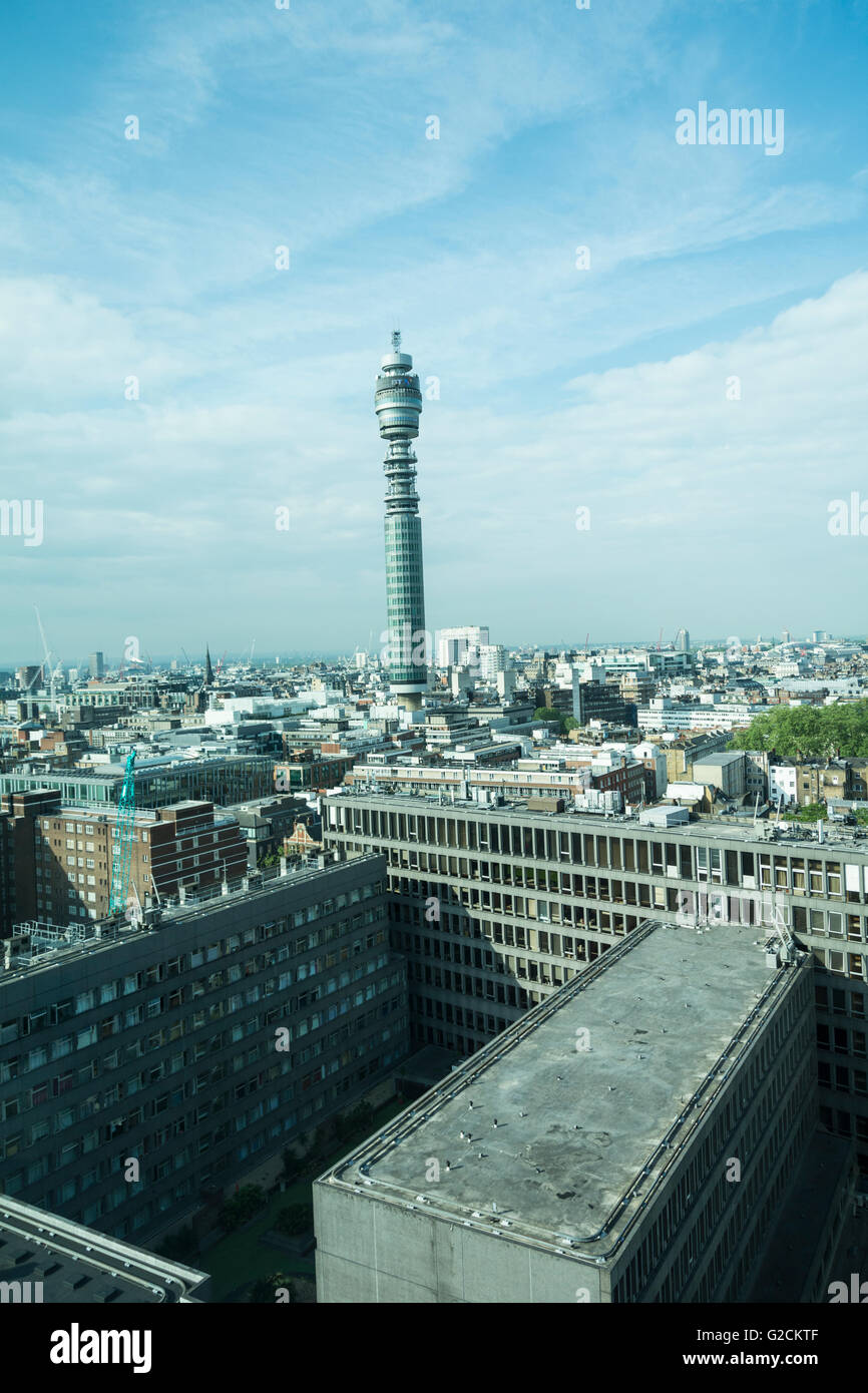 The BT Tower in Euston, London, England, UK Stock Photo - Alamy