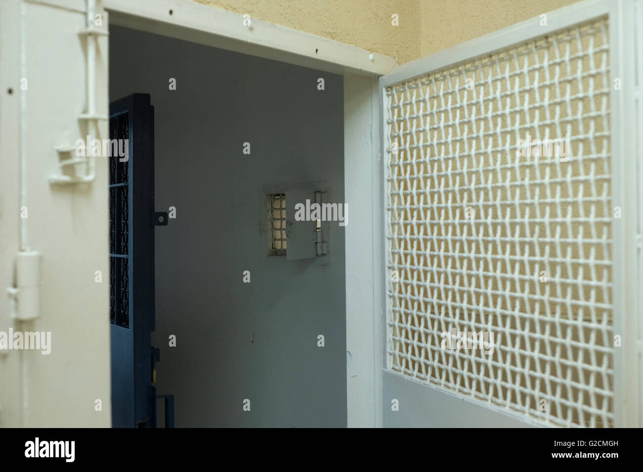 Cell inside a prison Israel Stock Photo - Alamy