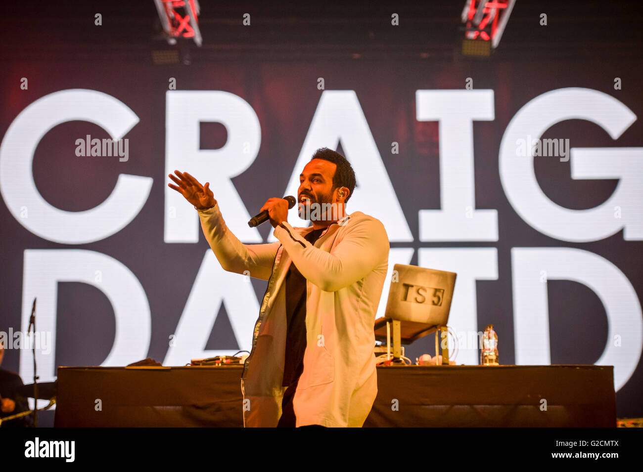 Craig David performs on stage during BBC Radio 1's Big Weekend at ...
