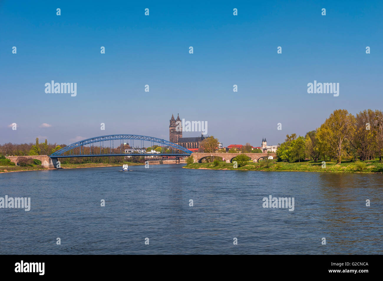 Magdeburg Postcard High Resolution Stock Photography and Images - Alamy