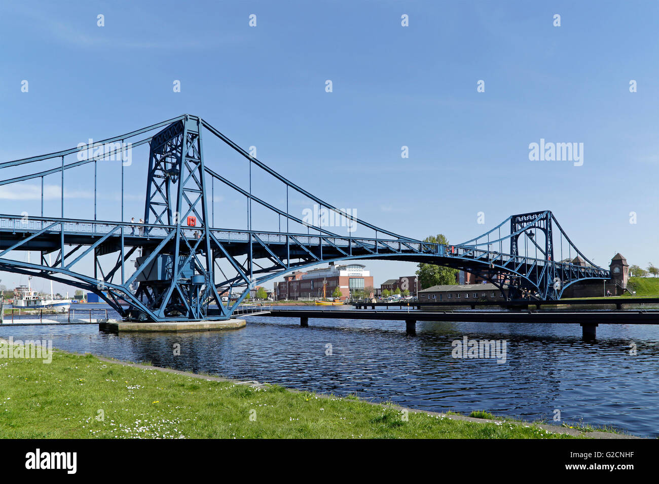 Kaiser Wilhelm Bridge Wilhelmshaven High Resolution Stock Photography ...