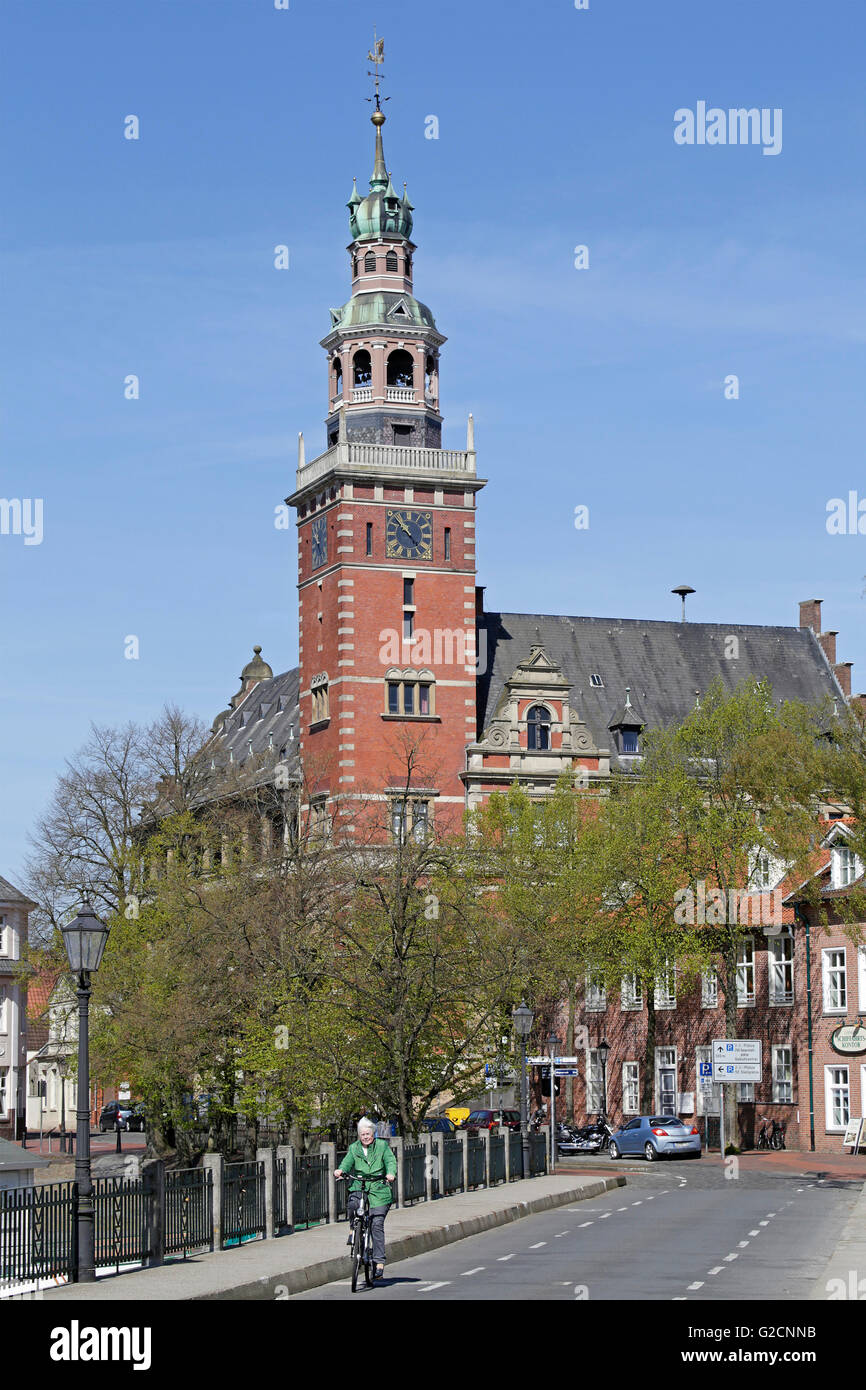 town hall, Leer, East Friesland, Lower Saxony, Germany Stock Photo - Alamy