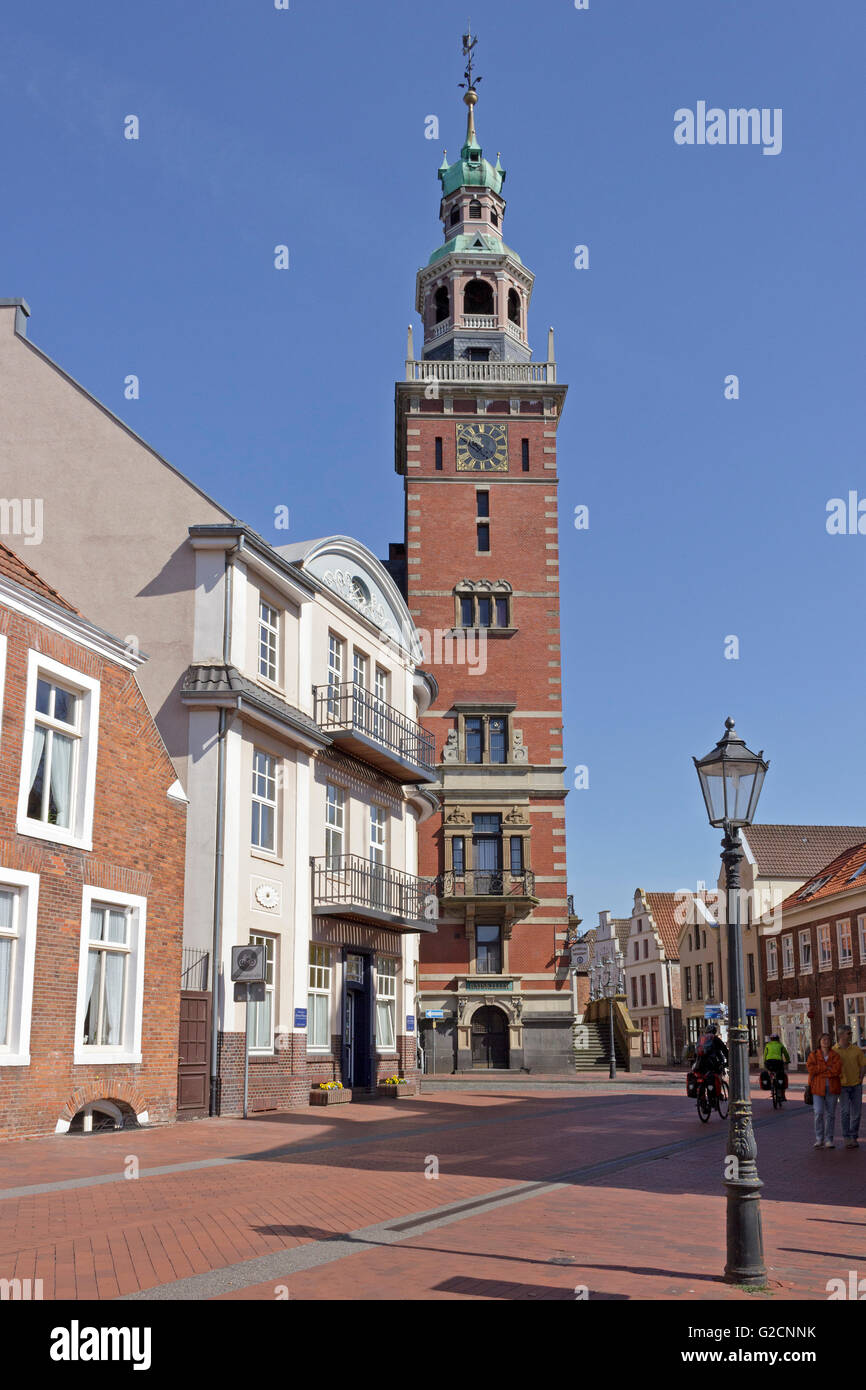 town hall, Leer, East Friesland, Lower Saxony, Germany Stock Photo - Alamy