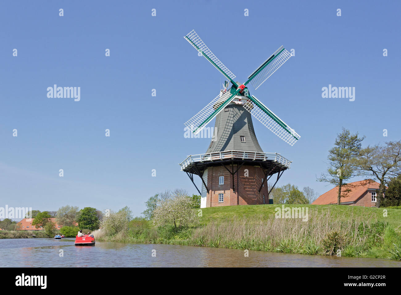 Ostfriesland windmill hi-res stock photography and images - Alamy