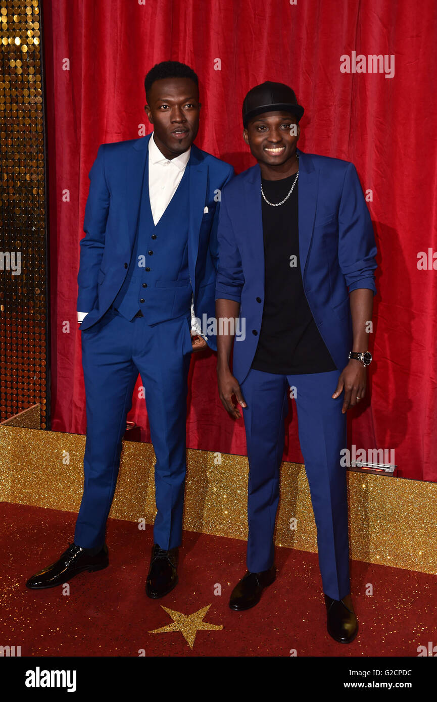 Reggie n Bollie attending the British Soap Awards 2016 at the Hackney ...