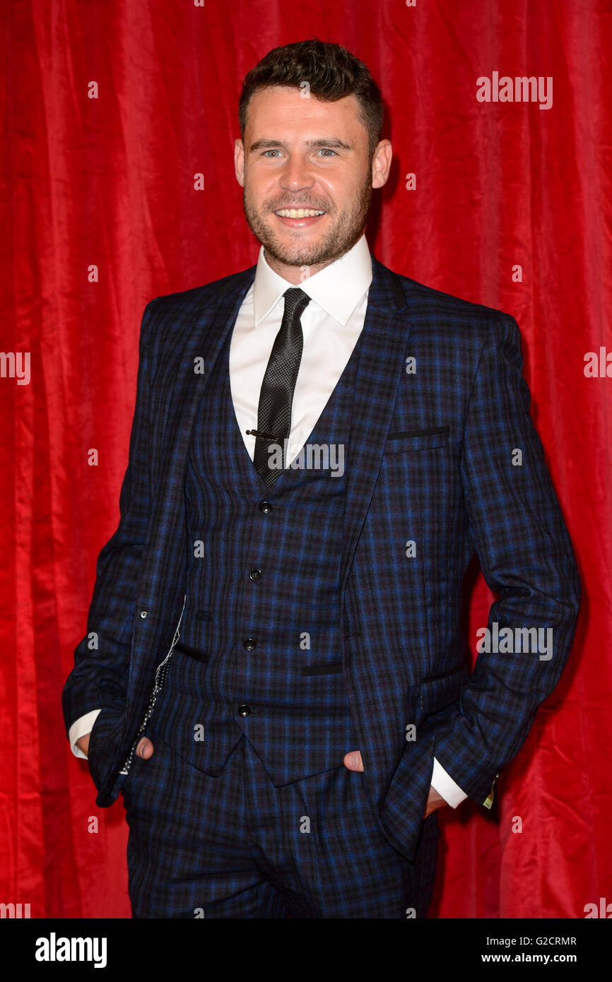 Danny Miller attending the British Soap Awards 2016 at the Hackney ...