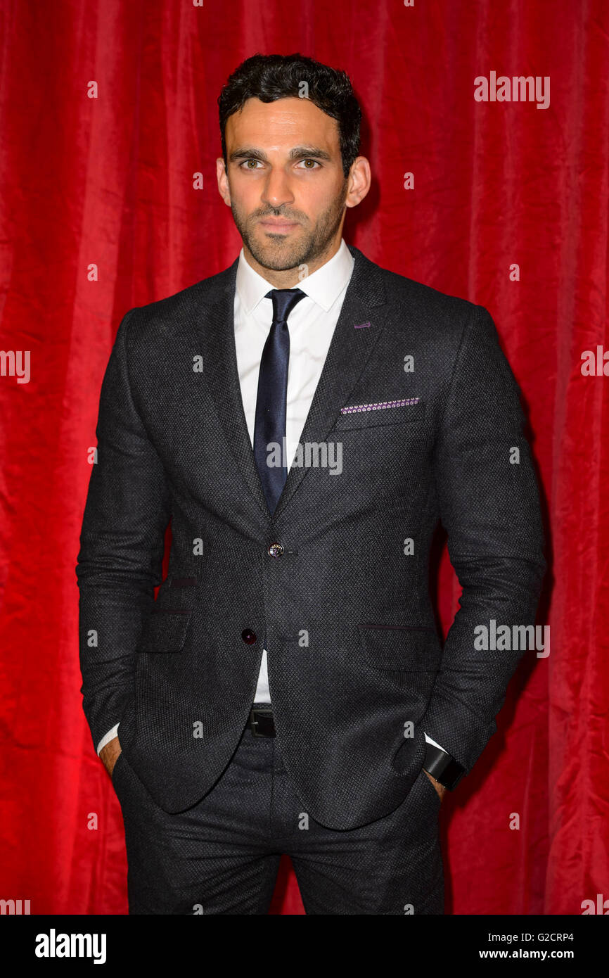 Davood Ghadami attending the British Soap Awards 2016 at the Hackney ...