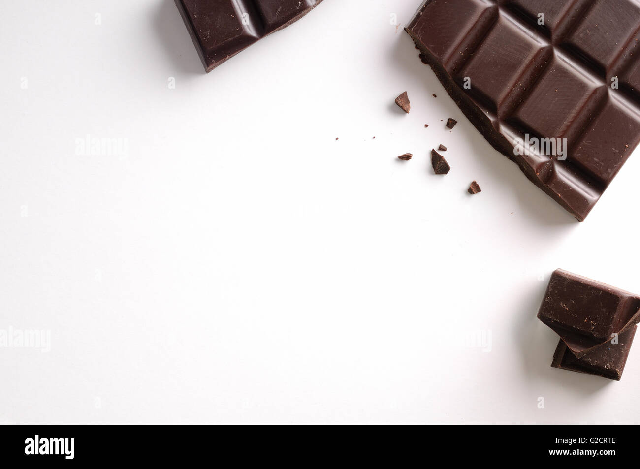 Broken chocolate bar hi-res stock photography and images - Alamy