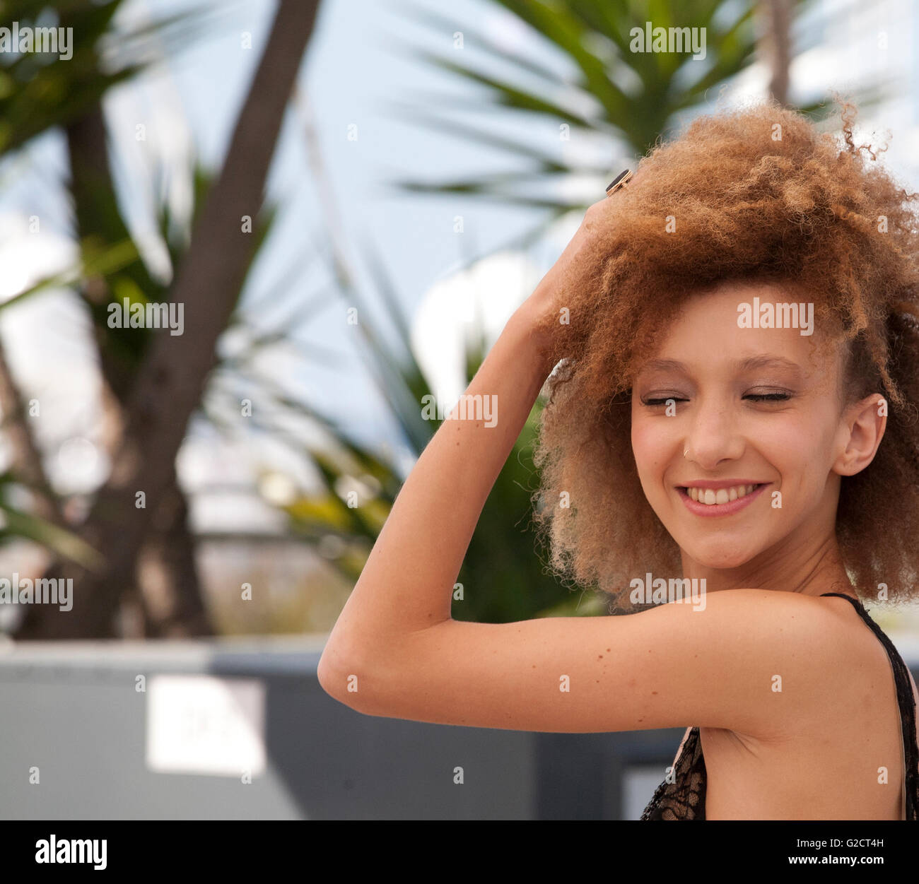 Actress Mili Eshet at the TheBeyond The Mountains And Hills film photo call at the 69th Cannes ...