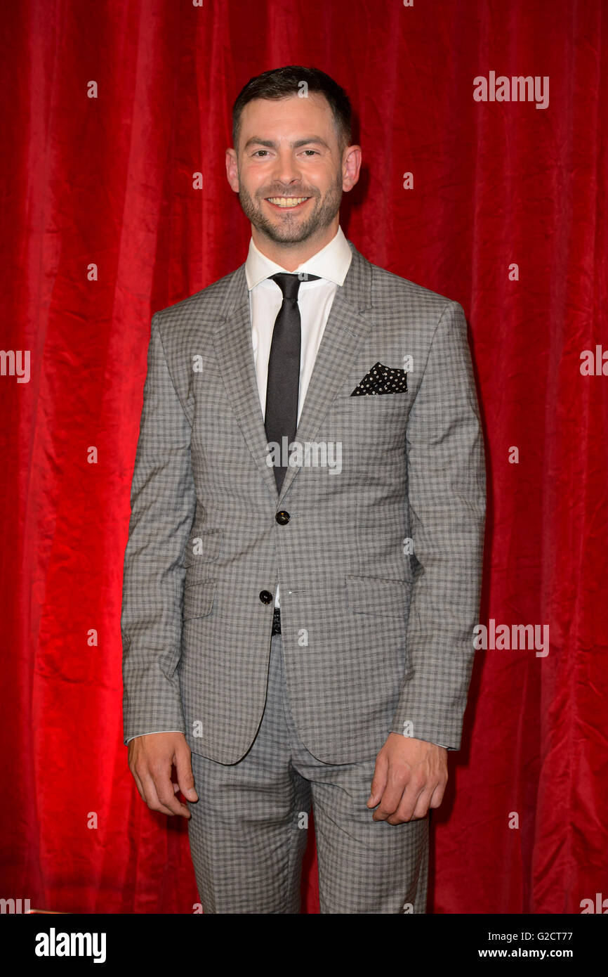 Cameron Moore attending the British Soap Awards 2016 at the Hackney ...