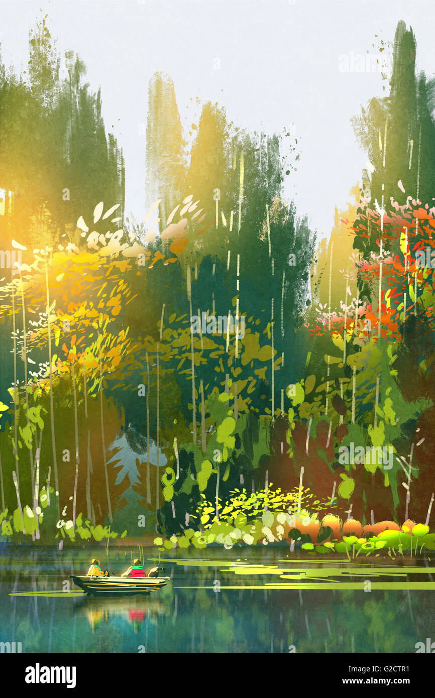 Summer Tree Painting