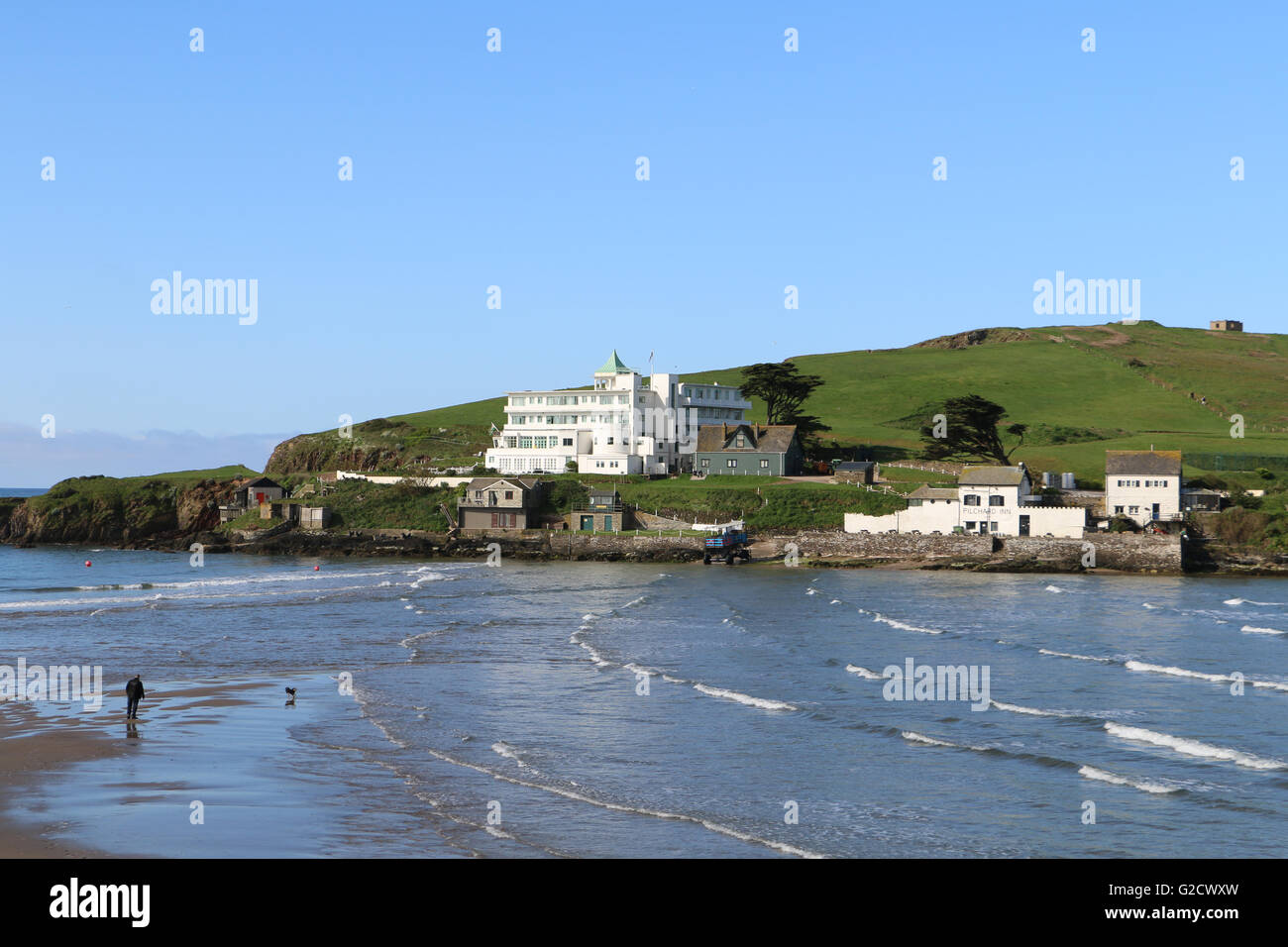 Burgh Island hotel, Devon Stock Photo - Alamy